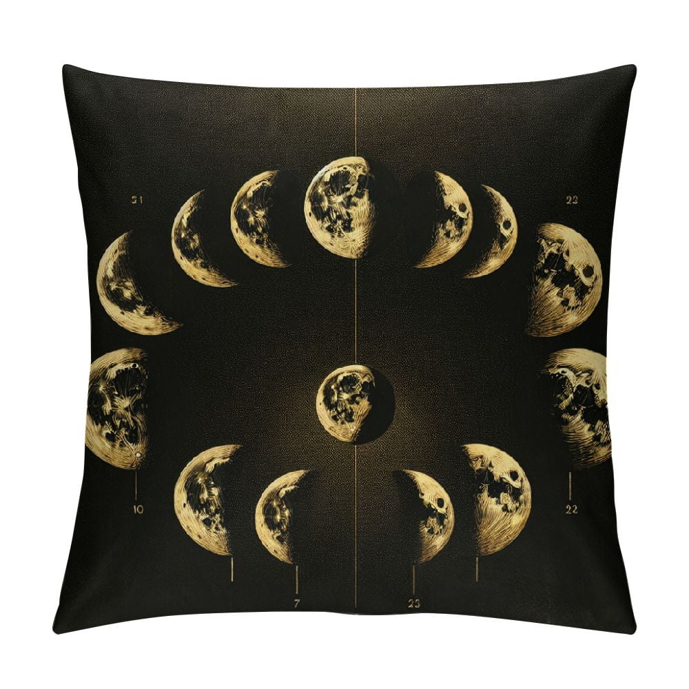 Leisuo Abstract Boho Sunrise Sunshine Moon Phase Decorative Throw ...