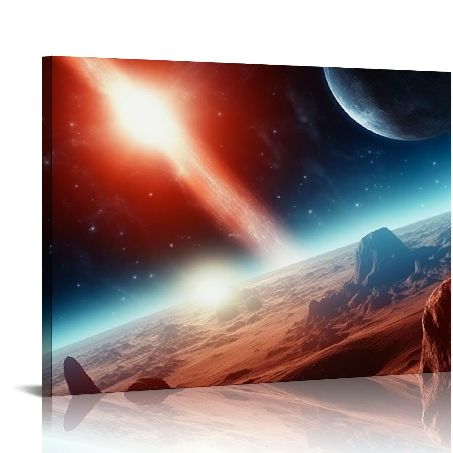 GOSMITH - Astronomy Wall Art Galaxy Nebula Starry Cosmic Picture ...