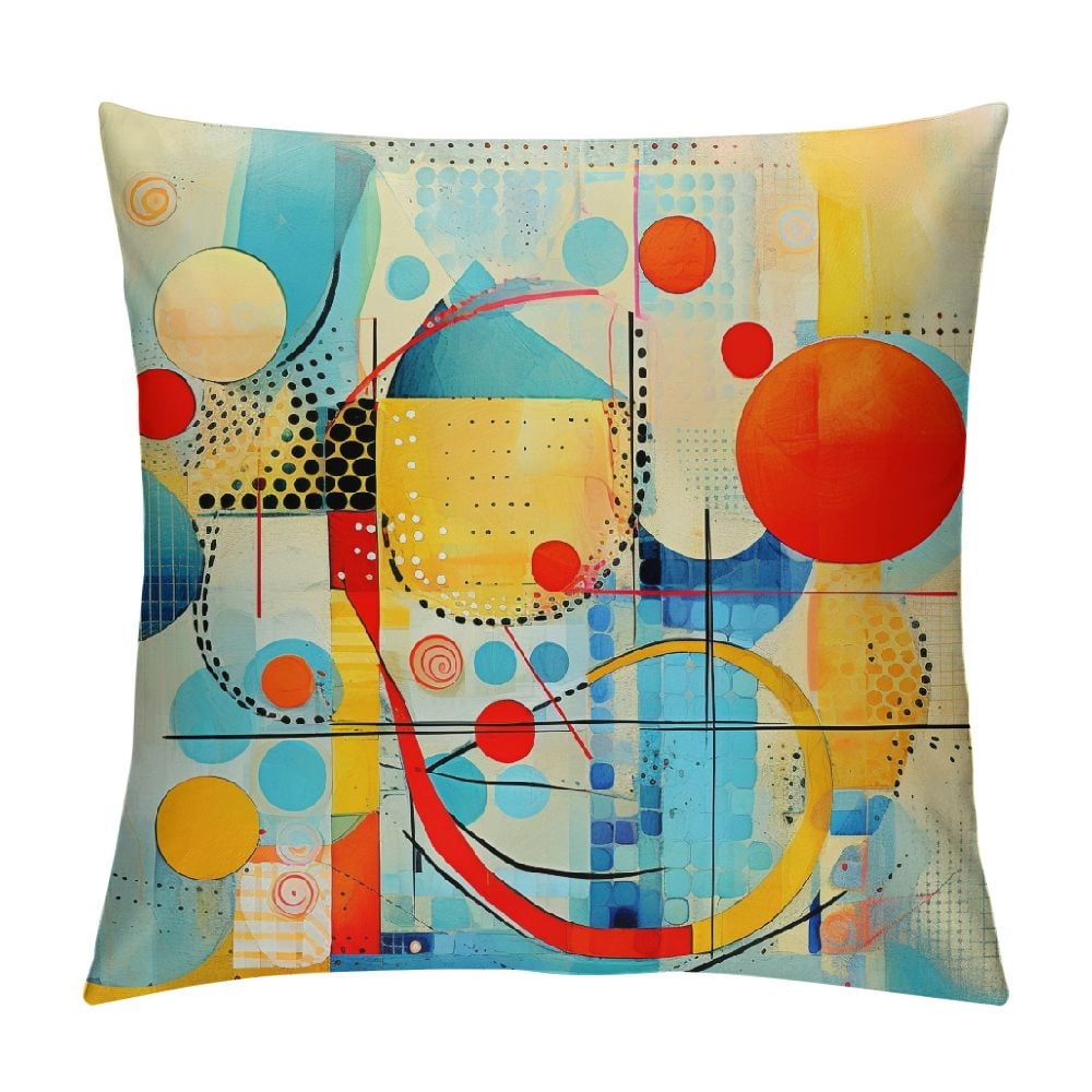Leisuo Atomic Stars Throw Pillow Cover white - Walmart.com