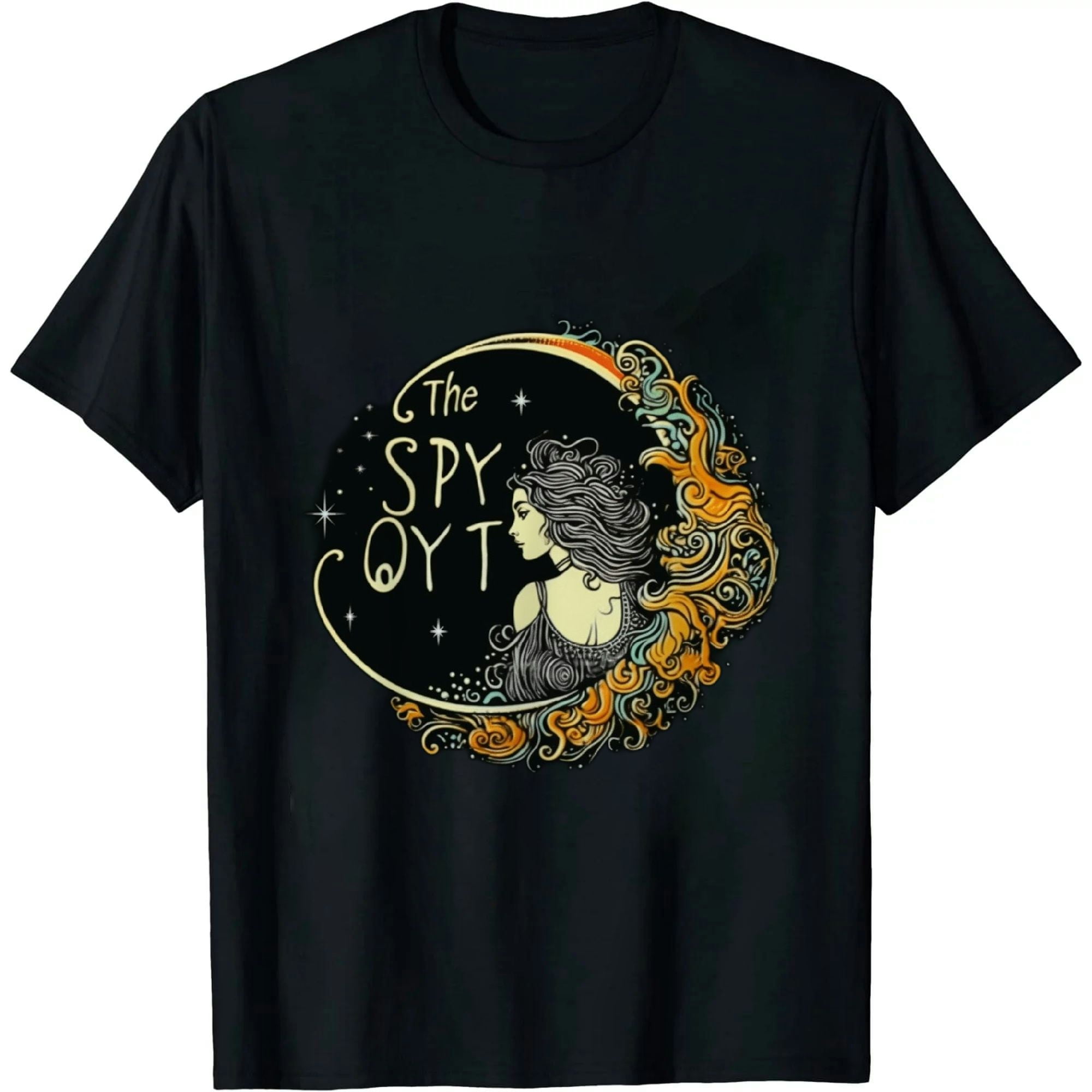 GOSMITH Black T-Shirt Back To The Gypsy That I Was Apparel T-Shirt 1464 ...