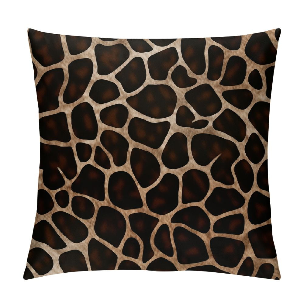 GOSMITH Brown Reticulated Giraffe Pattern Wild Animal Print Gift ...