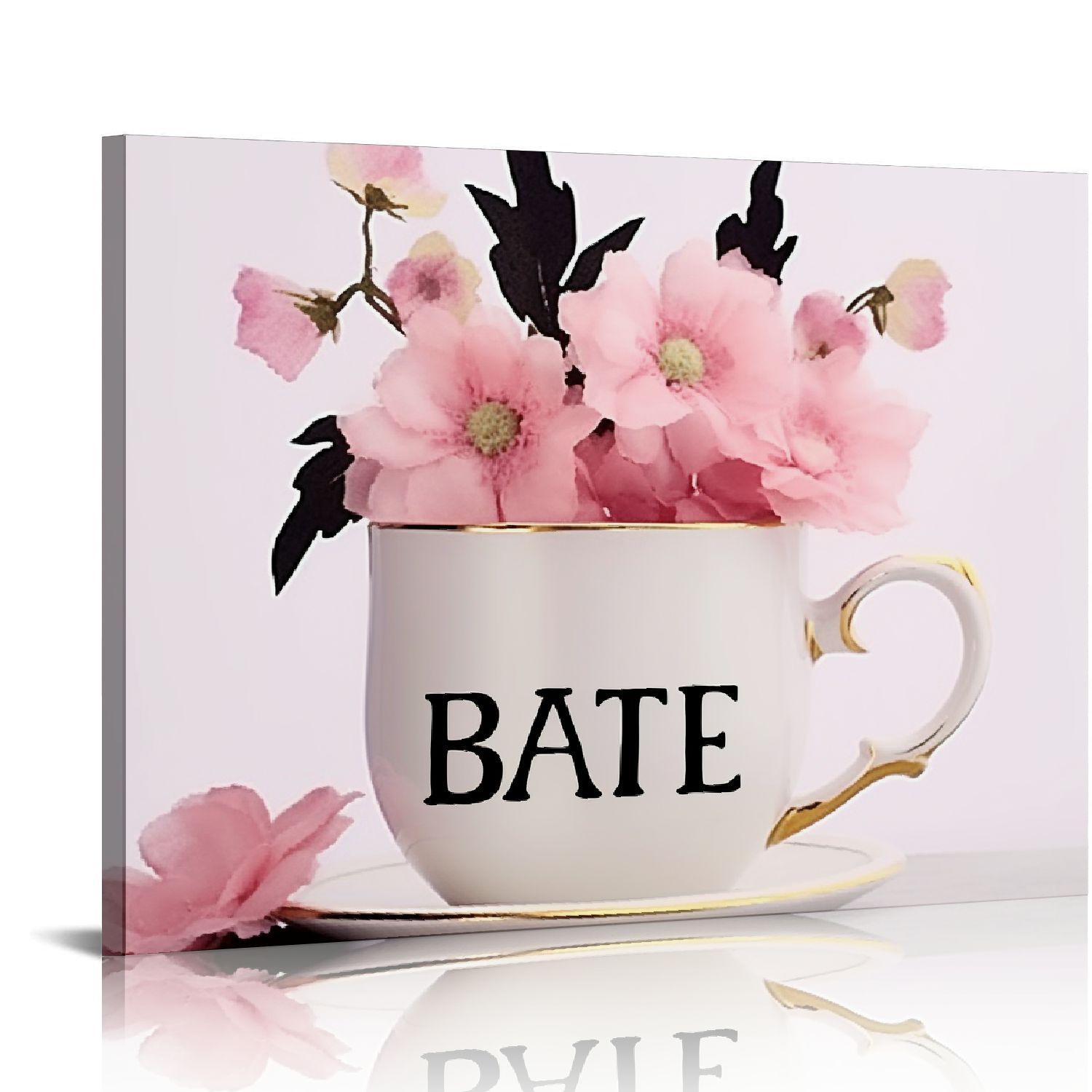 GOSMITH But First Tea Sign Print - Breakfast Bar Decor, But First Tea ...