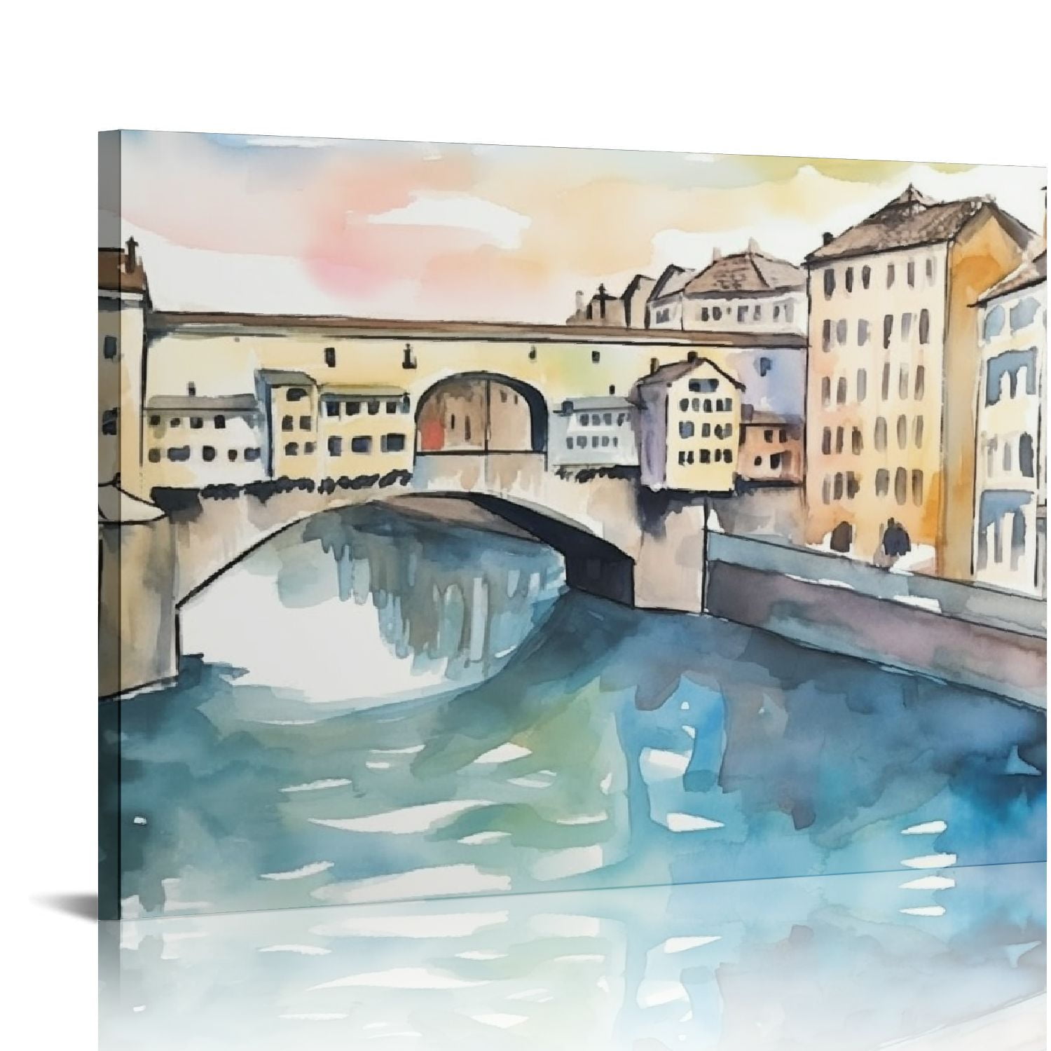 GOSMITH Canvas Flower Wall Art,Farmhouse Master Bedroom Decor,Florence ...