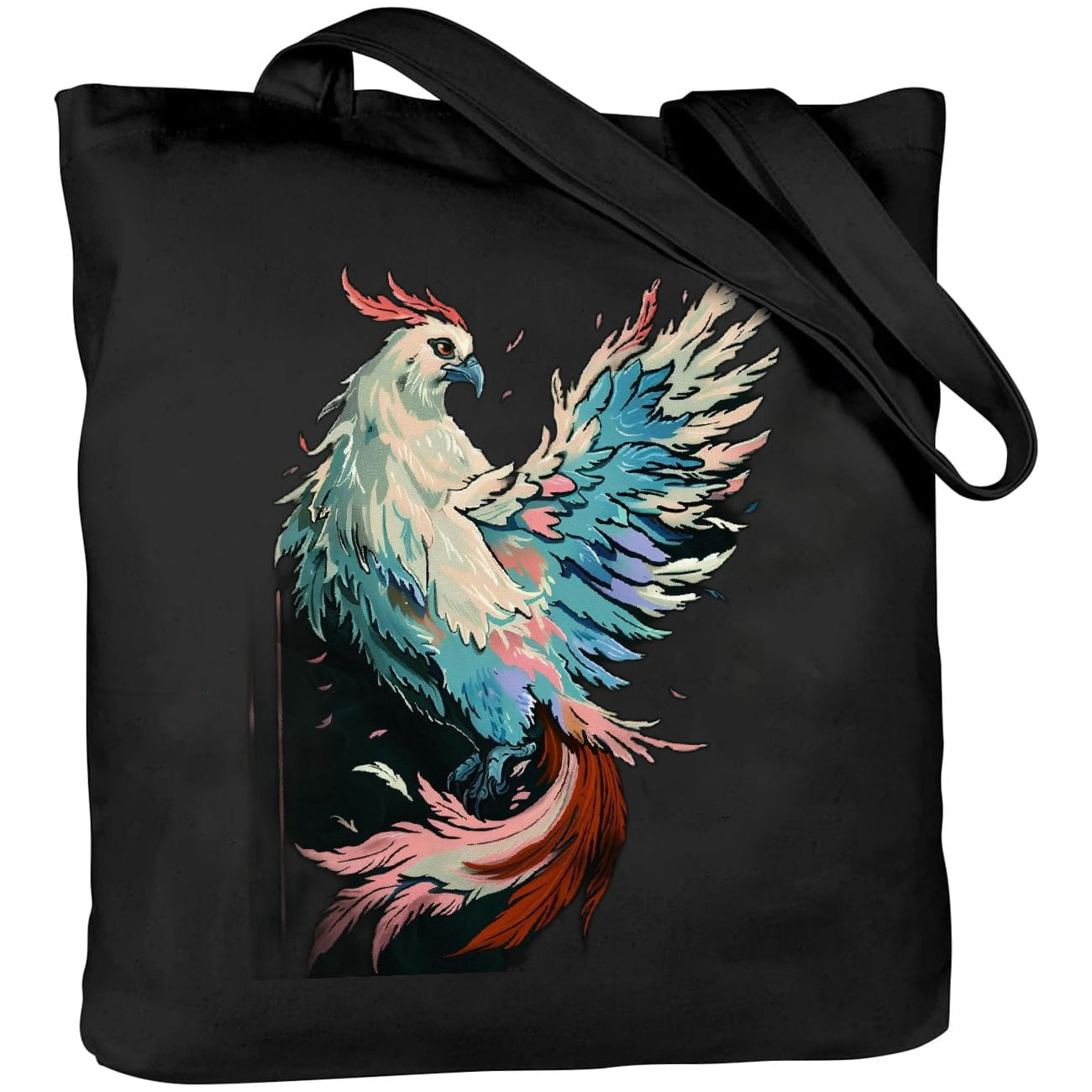 GOSMITH Canvas Tote Bag for Women Transgender Phoenix Reborn ...
