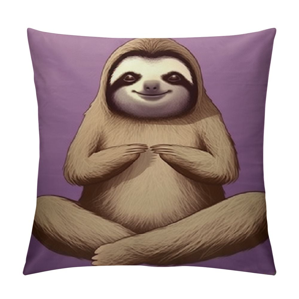 GOSMITH Children Cartoon Decorative Throw Pillow Covers Cute Animals ...