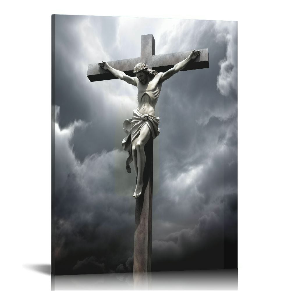 GOSMITH Christianity Jesus Christ on The Cross Poster Canvas Print ...
