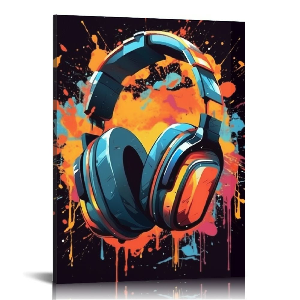 GOSMITH Cool Gaming Wall Art Retro Video Game watercolor Posters ...