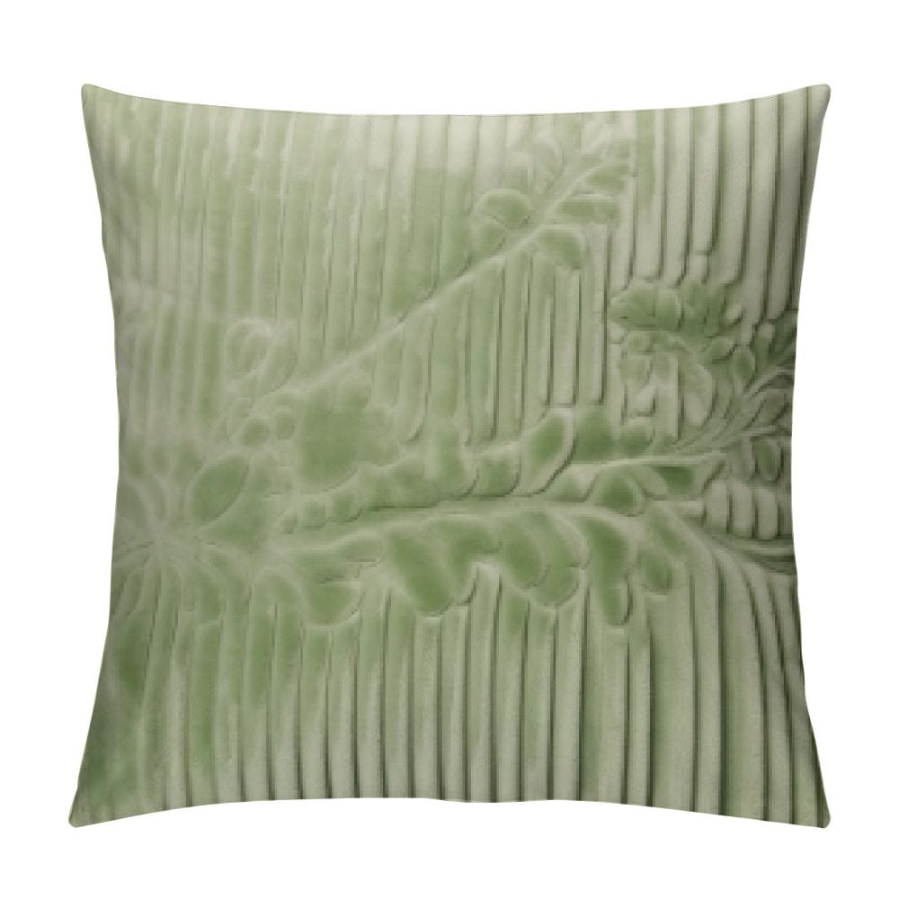 GOSMITH Corduroy Pillow Covers with Splicing Super Soft Boho Striped ...