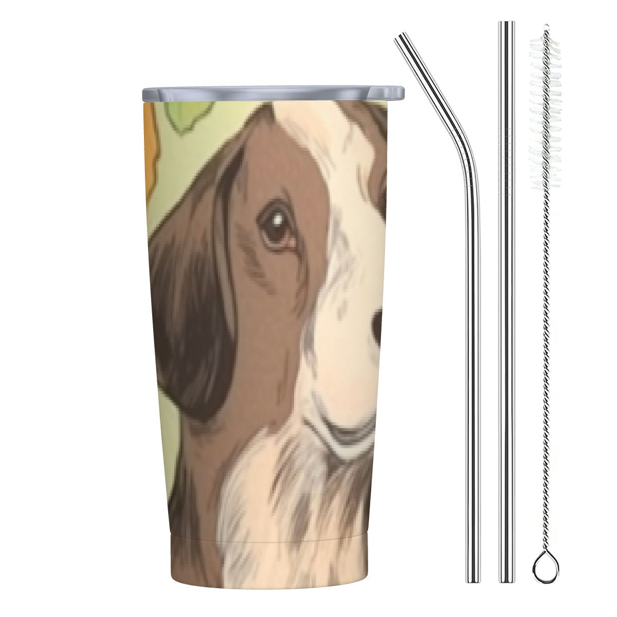 GOSMITH Cute Hamster Apples Stainless Steel Vacuum Insulated Bottle ...