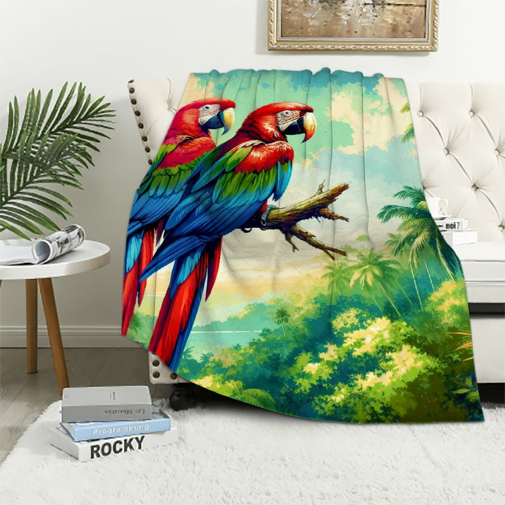 GOSMITH Decorative Summer Colorful Hawaiian Tropical Plants Palm Leaf ...