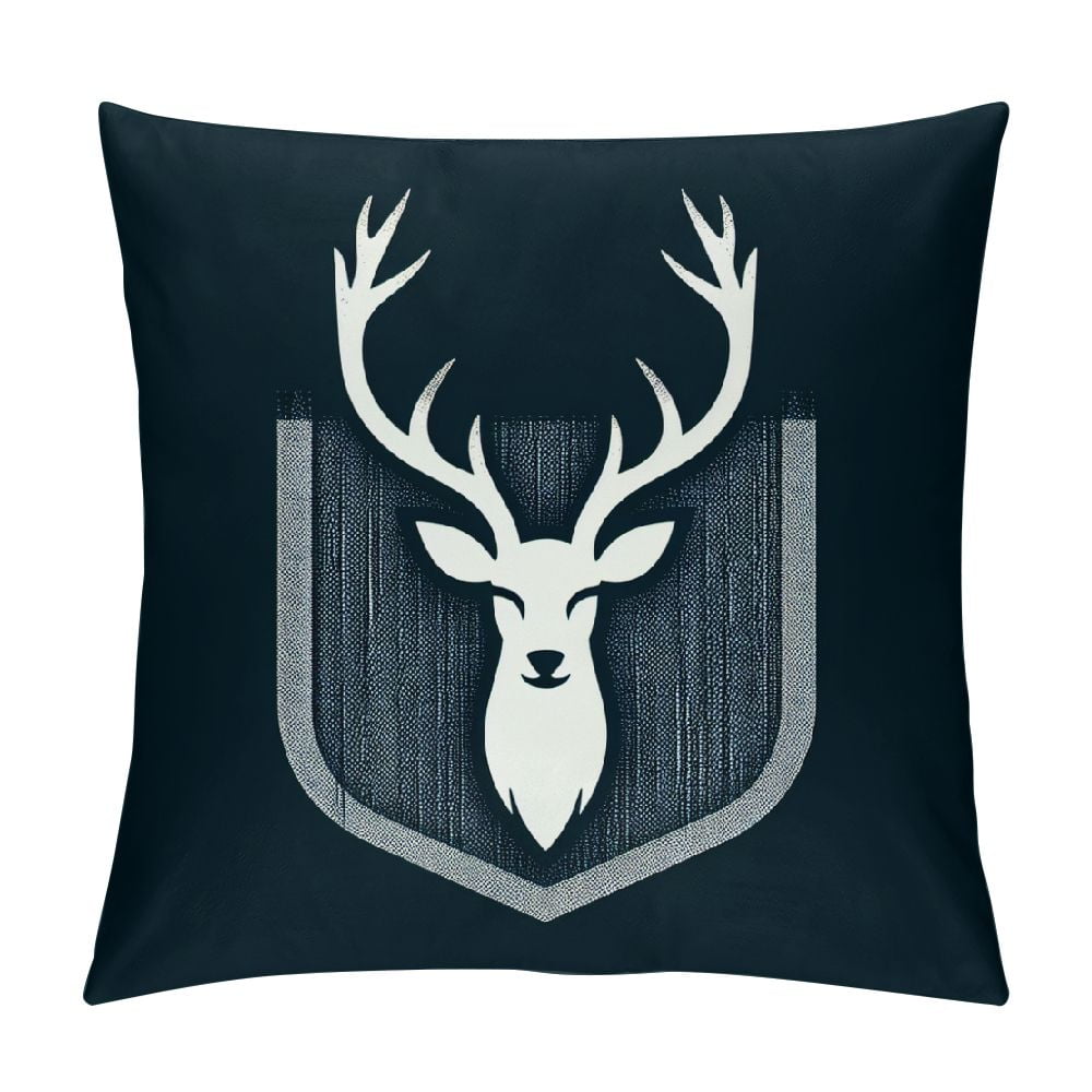 Leisuo Deer Case Decorative Cushions Covers for Home Living Room Bed ...