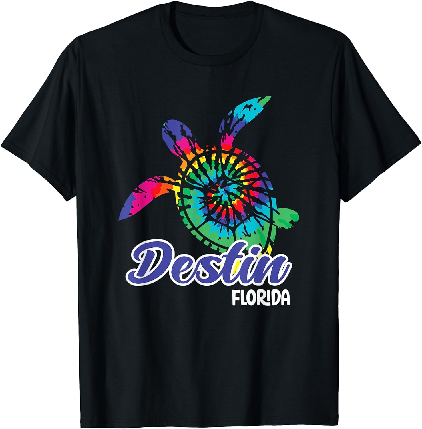 GOSMITH Destin Florida Souvenirs Destin Beach Tie Dye Sea Turtles T ...