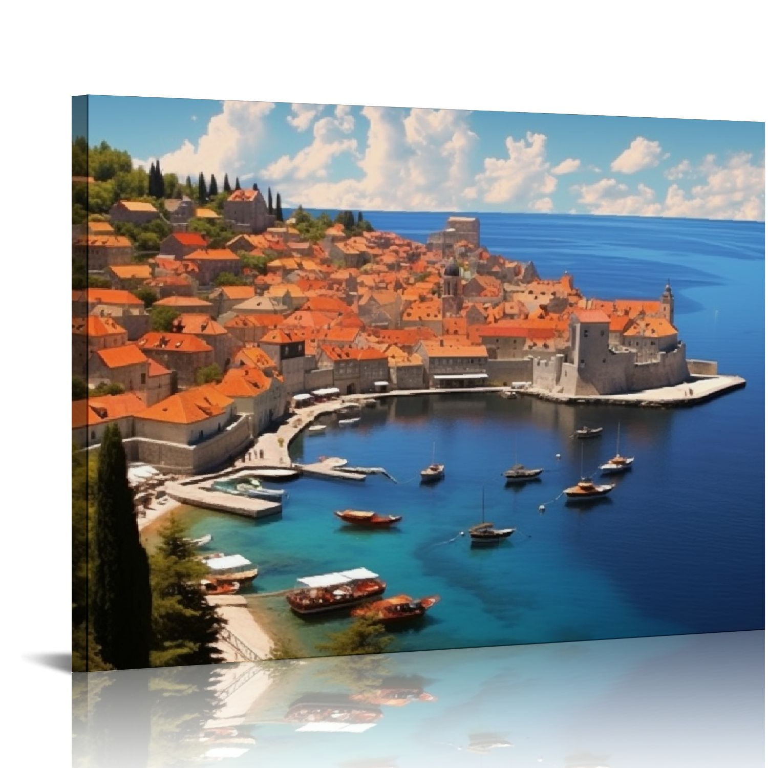 GOSMITH Dubrovnik Croatia Wall Art Posters Canvas Prints Printing For ...