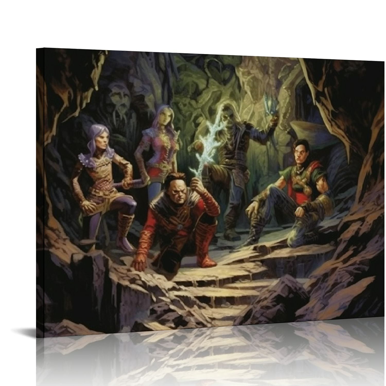 GOSMITH Dungeons And Dragons, DND Wall Decor Print, Fantasy Wall Decor ...