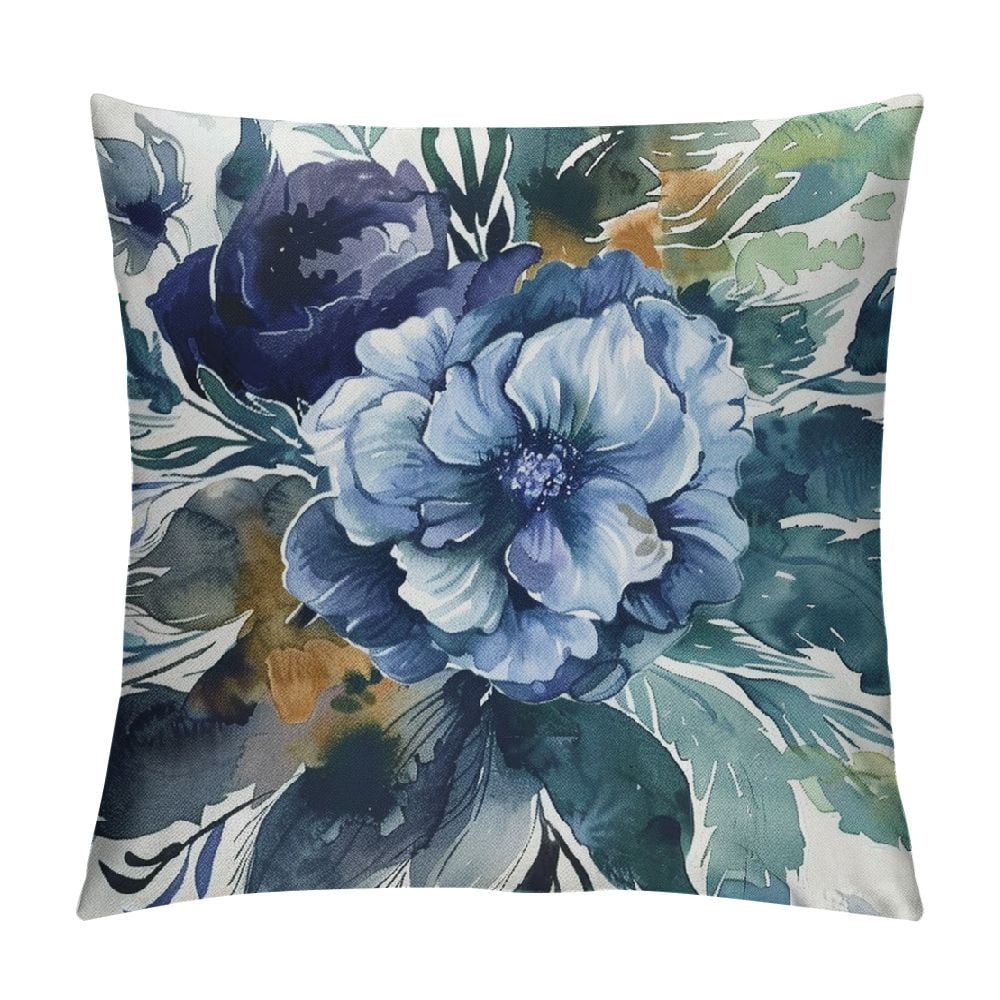 GOSMITH Floral Throw Pillow Covers Farmhouse Decorative Pillow Covers ...