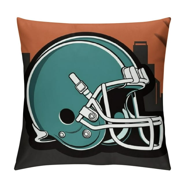 GOSMITH Football Style Throw Pillow Covers,Philadelphia Pillow Case ...