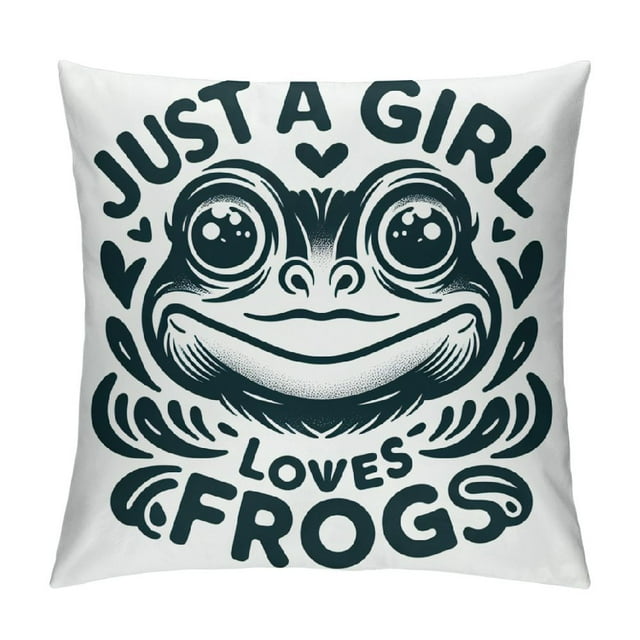 GOSMITH Frog Pillows Covers, Frog Gifts,Frog Gifts for Women,Frog Gifts ...