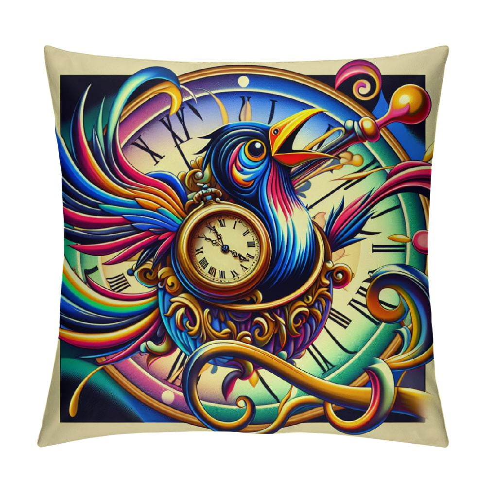 GOSMITH Funny Cuckoo for Cheese Balls Bird Design Pillow Case - Walmart.com