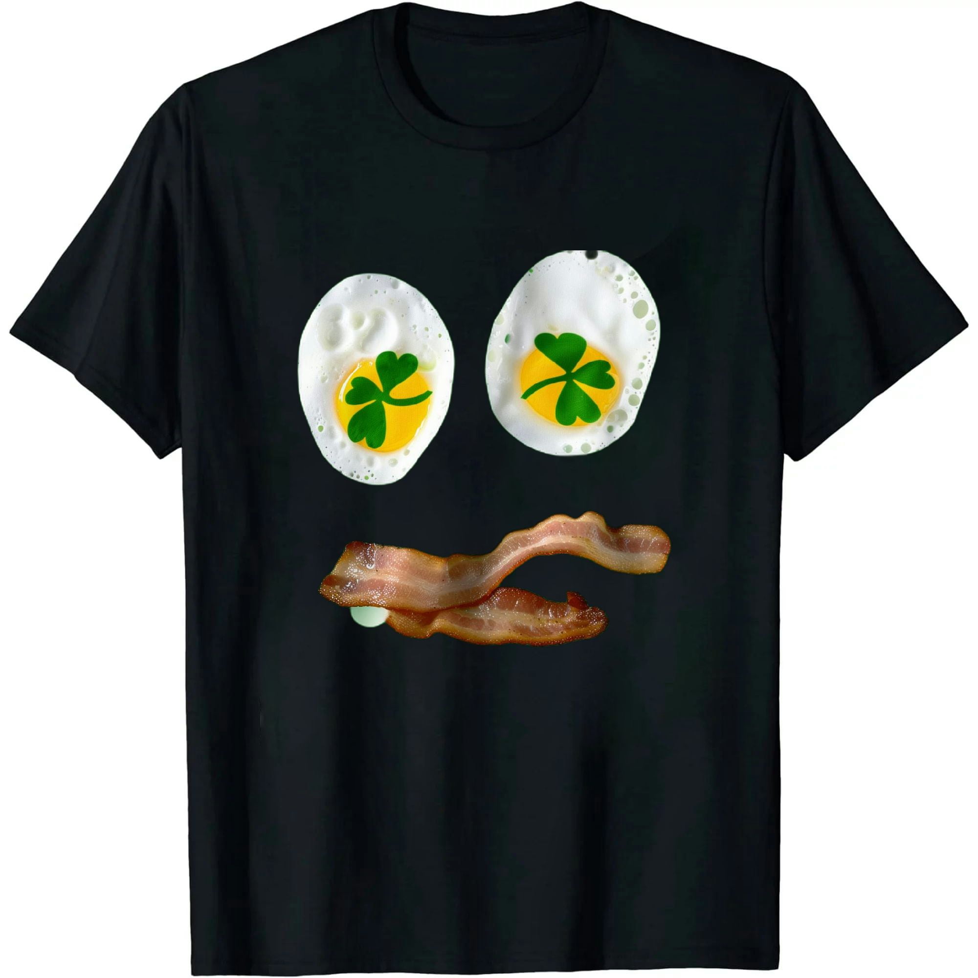 GOSMITH Funny Green Eggs Ham Smile Face Brunch Breakfast Costume T ...