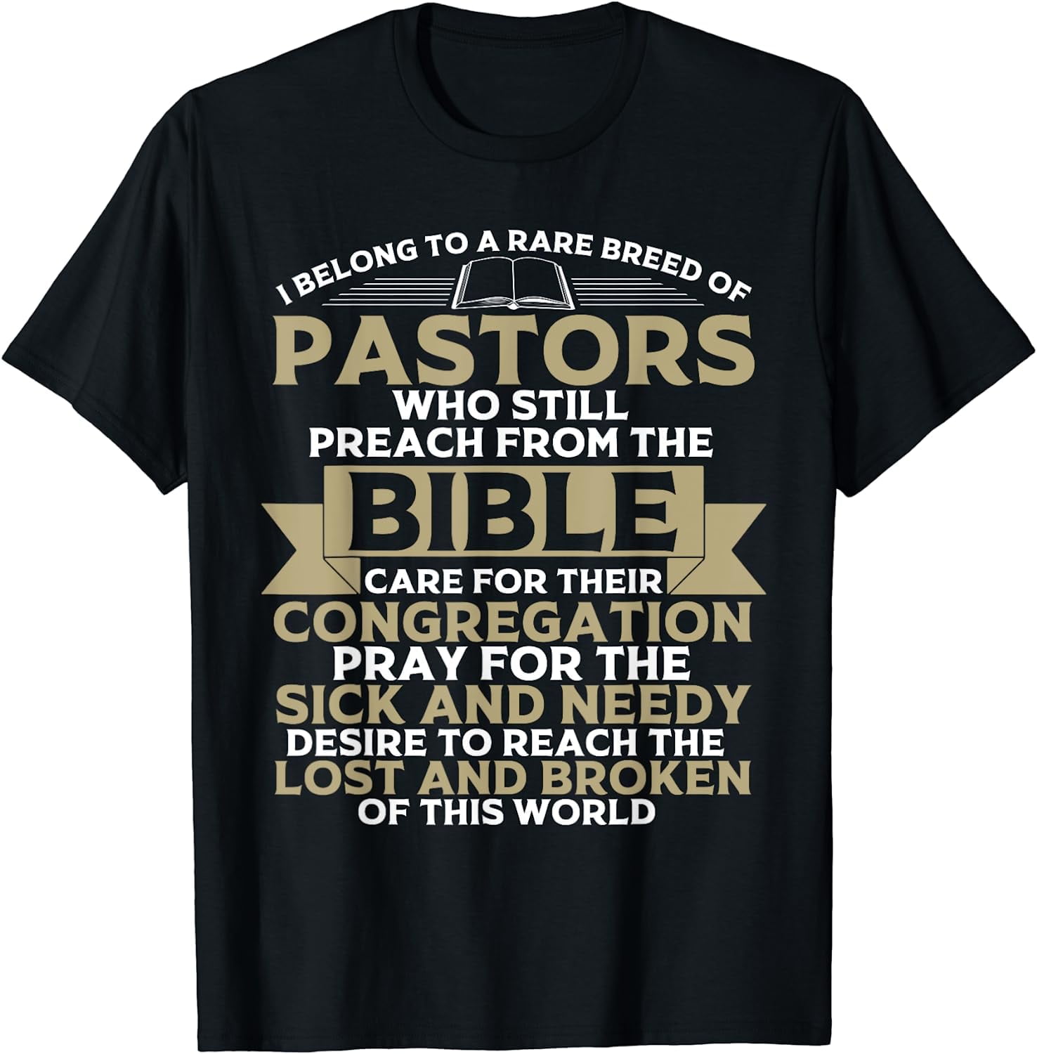 Leisuo Funny Pastor Appreciation Gift Christian Preacher Men Women T ...