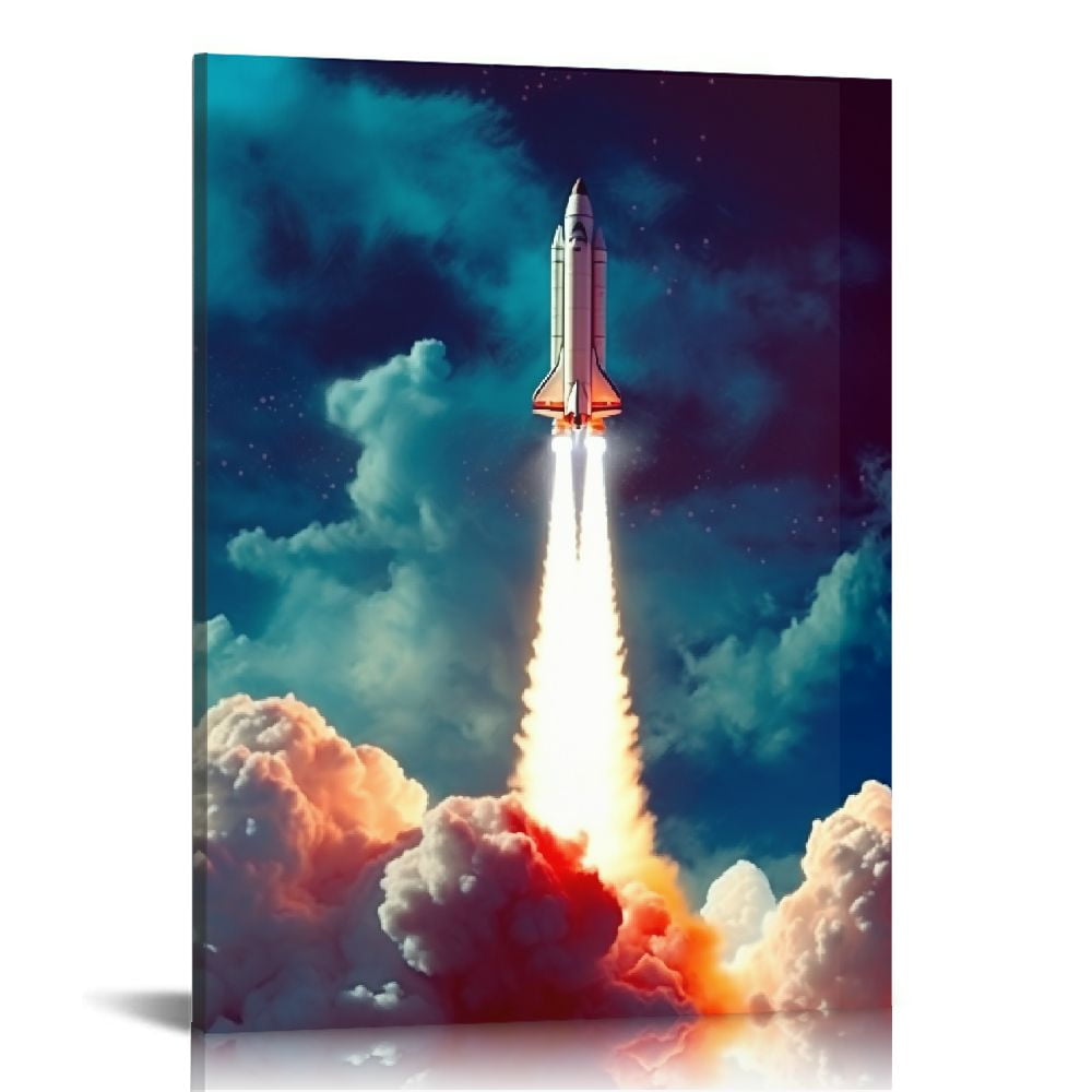 GOSMITH Funny Space Posters Abstract Modern Inspirational Universe ...