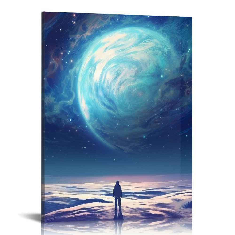 GOSMITH Funny Space Posters Abstract Modern Inspirational Universe ...