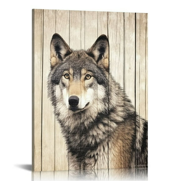 Wolf Paintings Canvas