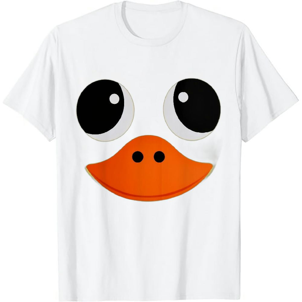 GOSMITH Halloween Duck Costume Adult Male Women Men Cute Duck T-Shirt ...