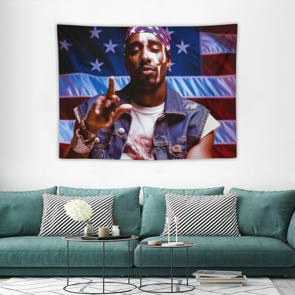 GOSMITH Hip Hop Rapper Tapestry USA Cool Wall Decor Indoor Decor ...