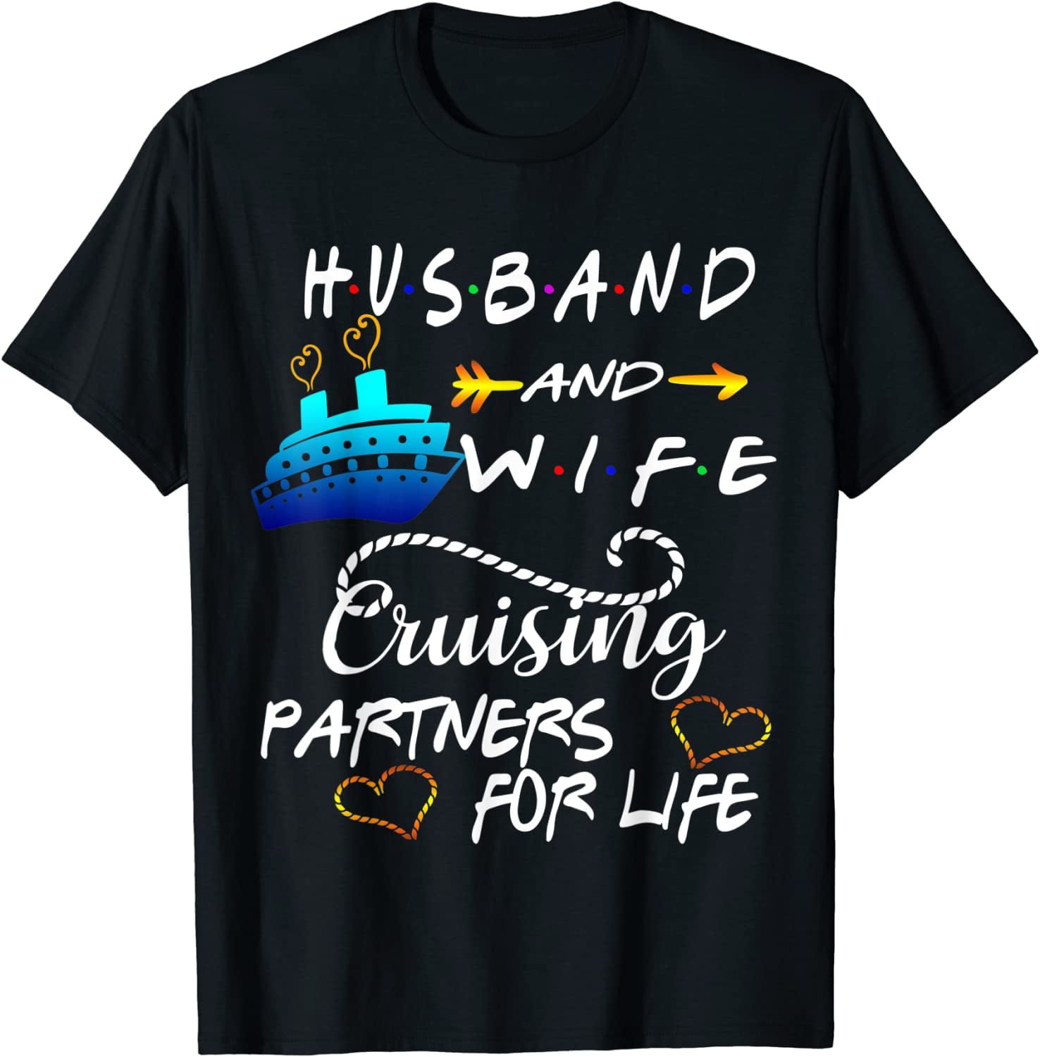 GOSMITH Husband and Wife Cruising Partners for Life Cruise Matching T ...