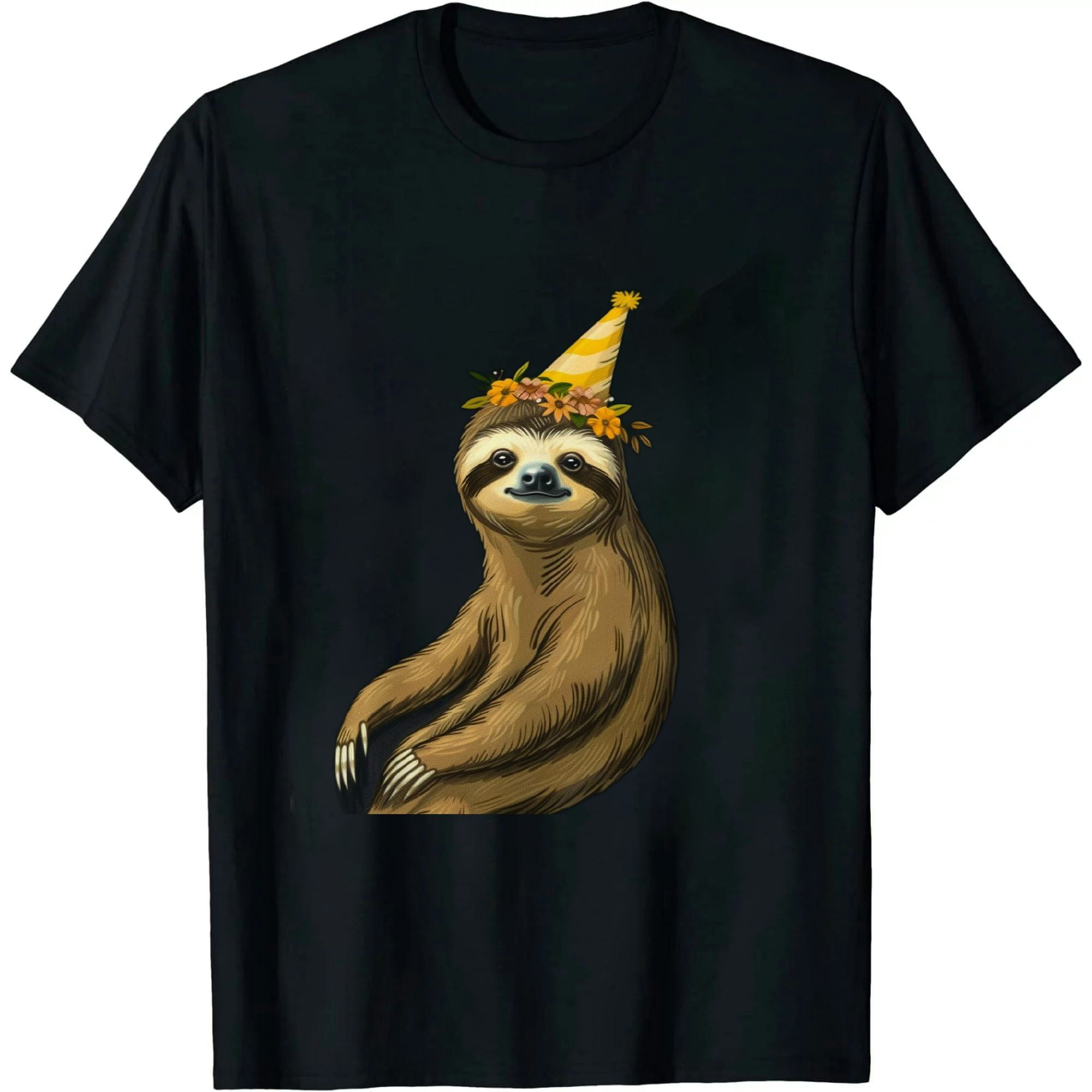 Leisuo Sloth Birthday Son Sloth Daughter Birthday T-Shirt - Walmart.com