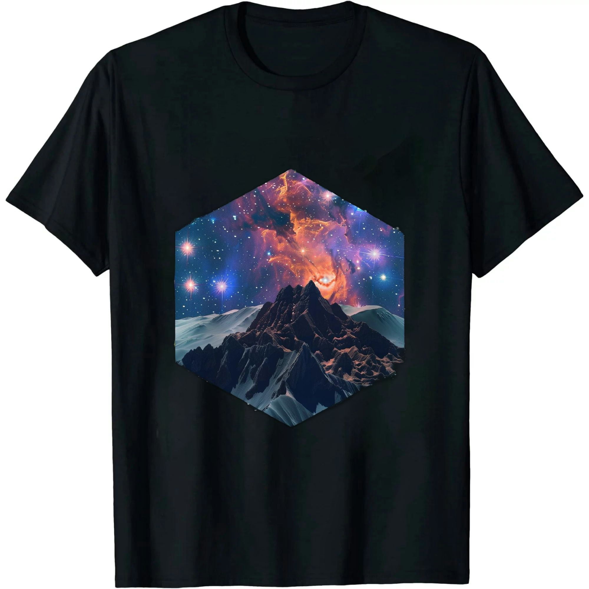 GOSMITH JWST Carina Nebula hexagonal shape of James Webb mirror T-Shirt ...