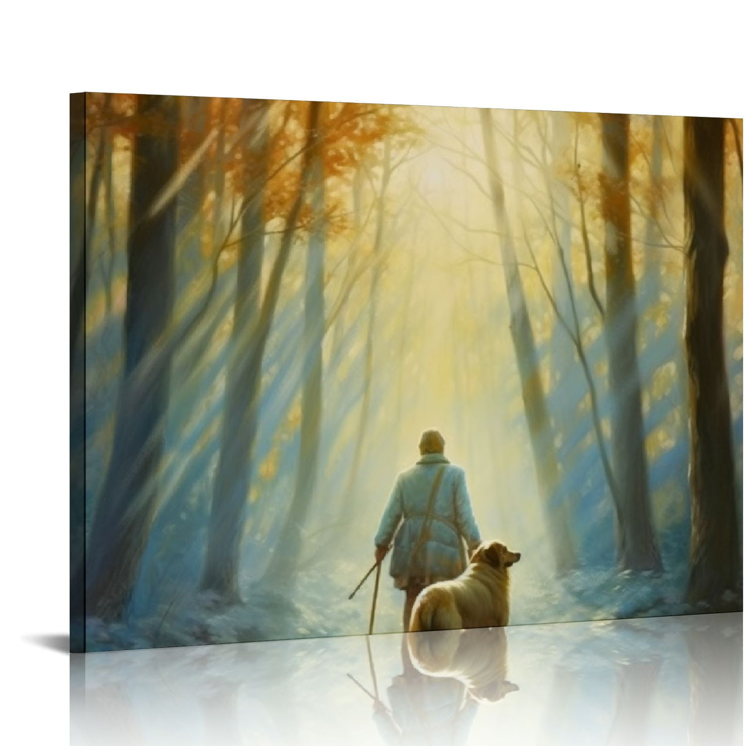 GOSMITH Jesus Wall Art Painting Picture,Christian God Canvas Print ...