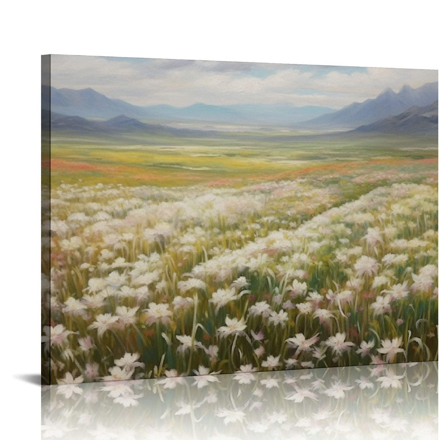 GOSMITH Landscape Canvas Wall Art Vintage Classical Painting ...