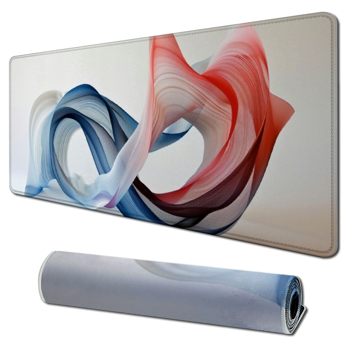 Leisuo Large Desk Mat Mouse Pad, 31.5 x 11.8 Inch Extended Size, Anti ...