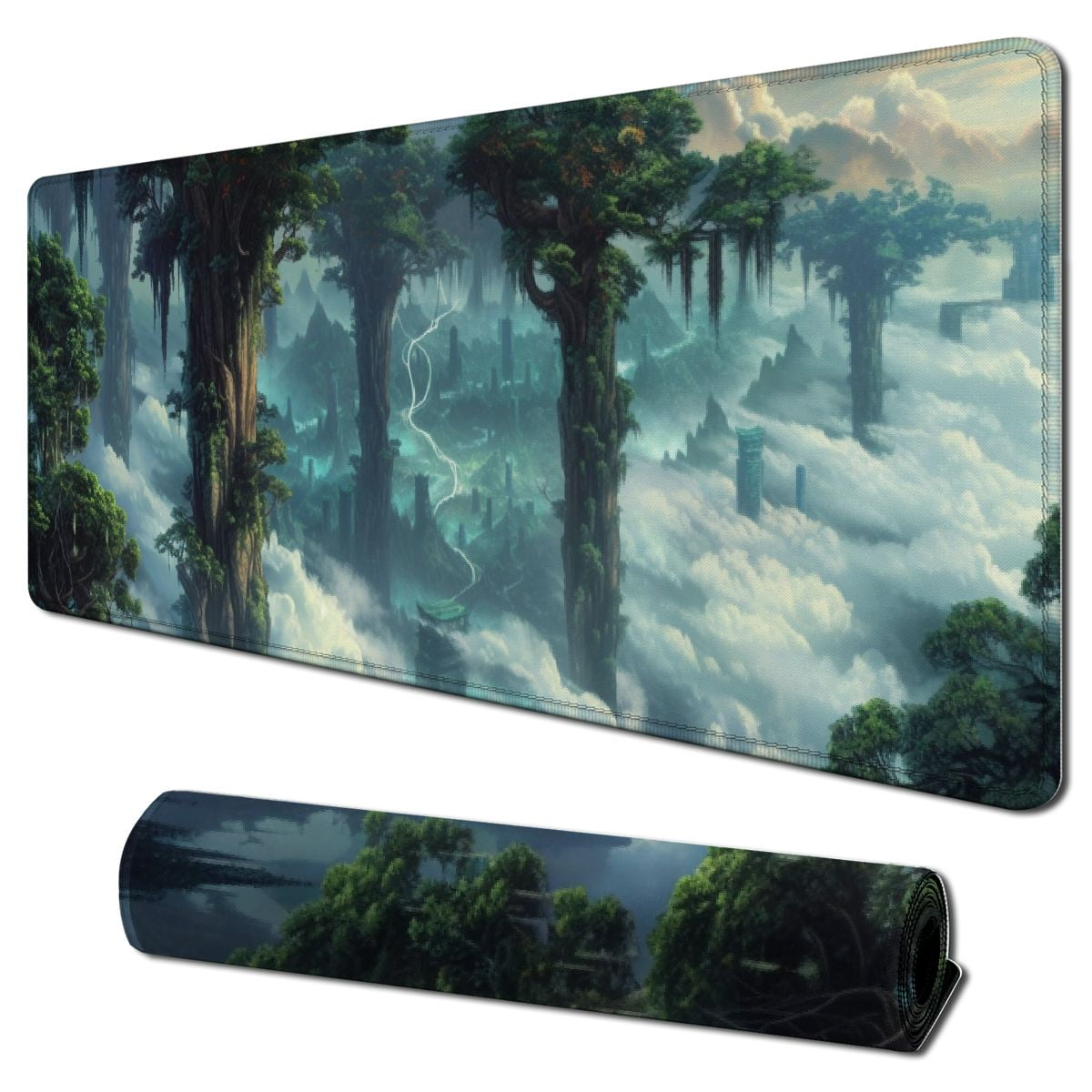 Leisuo Large Gaming Mouse Pad for Desk - 31.5 x 11.8 Inch Extended Size ...