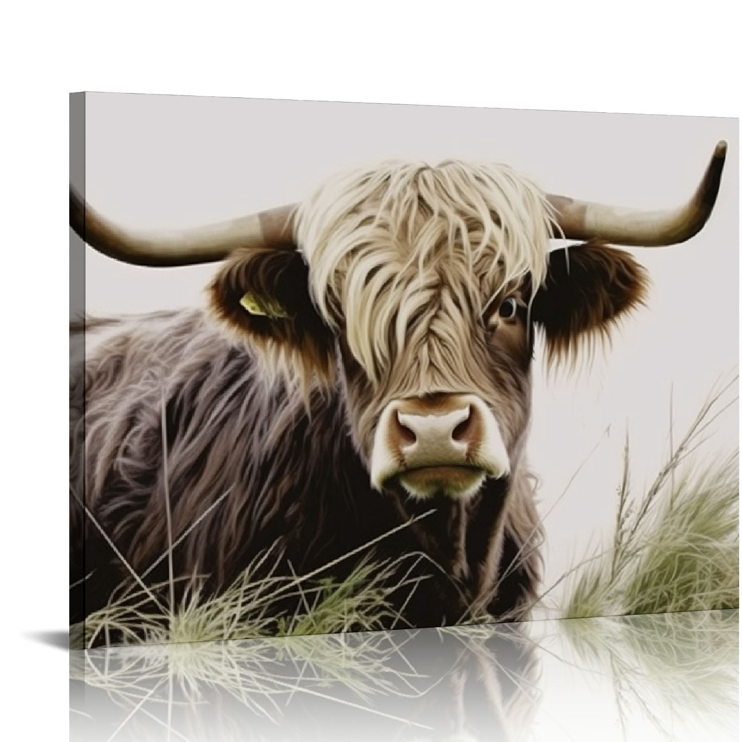 GOSMITH Large Size Animal Wall Art Canvas Print Poster Alpine ...