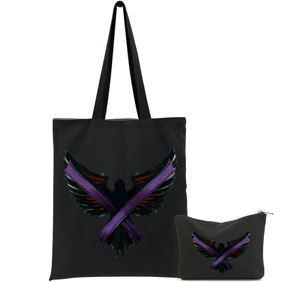 Leisuo Multiple System Atrophy Awareness Warrior Bird Shoulder Bag 2 ...