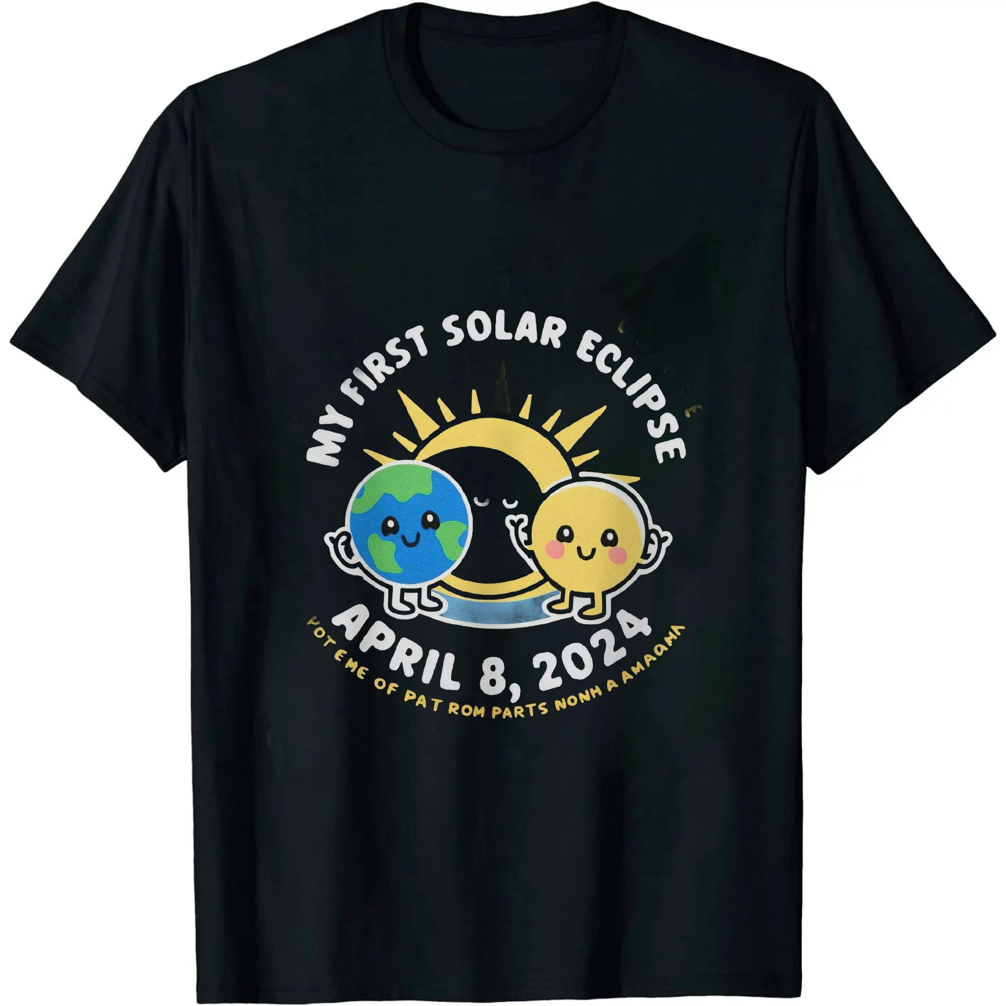 GOSMITH My First Total Solar Eclipse April 8 2024 Toddler T-Shirt ...