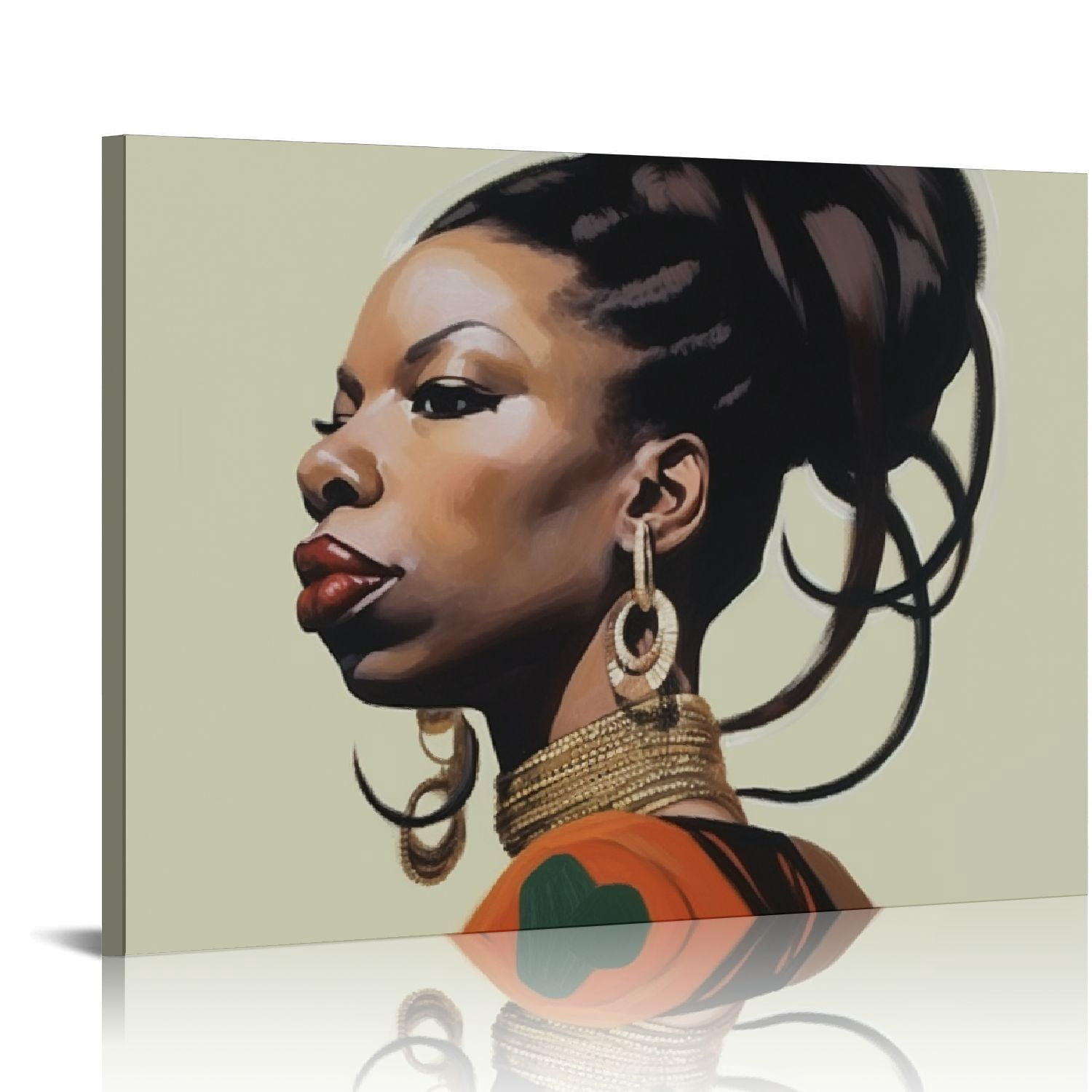 GOSMITH Nina Simone Classic Nostalgic Musician Wall Art Canvas Poster ...