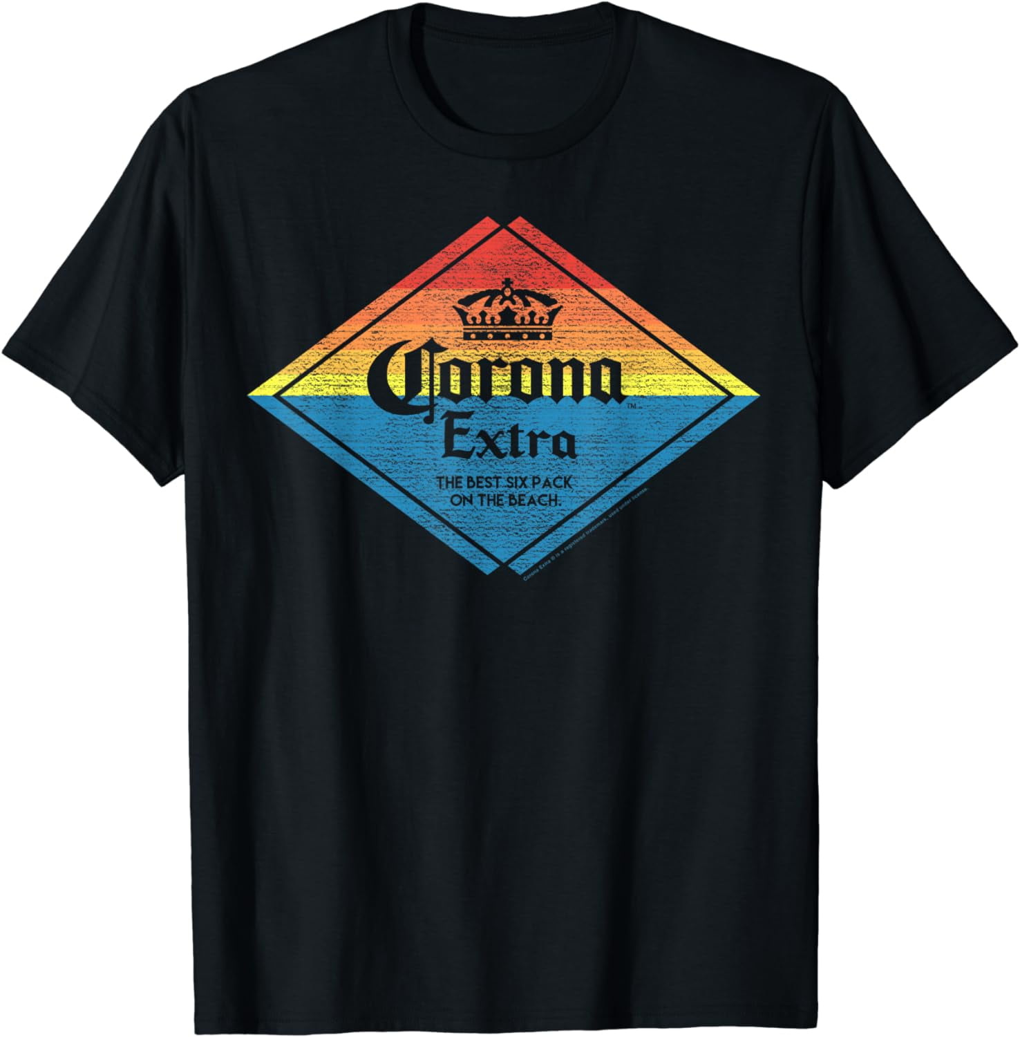 Leisuo Officially Licensed Beach Triangle T-Shirt black - Walmart.com