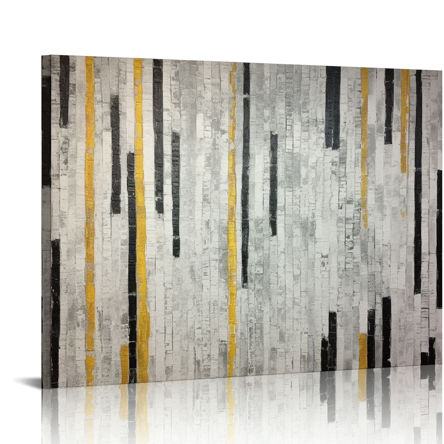 GOSMITH Paintings - 20x16in3D Oil Paintings on Canvas Grey Style ...