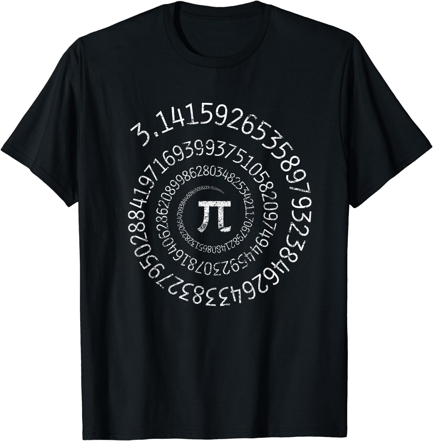 GOSMITH Pi Day Shirt Spiral Pi Math Design for Pi Day 3.14 T-Shirt ...