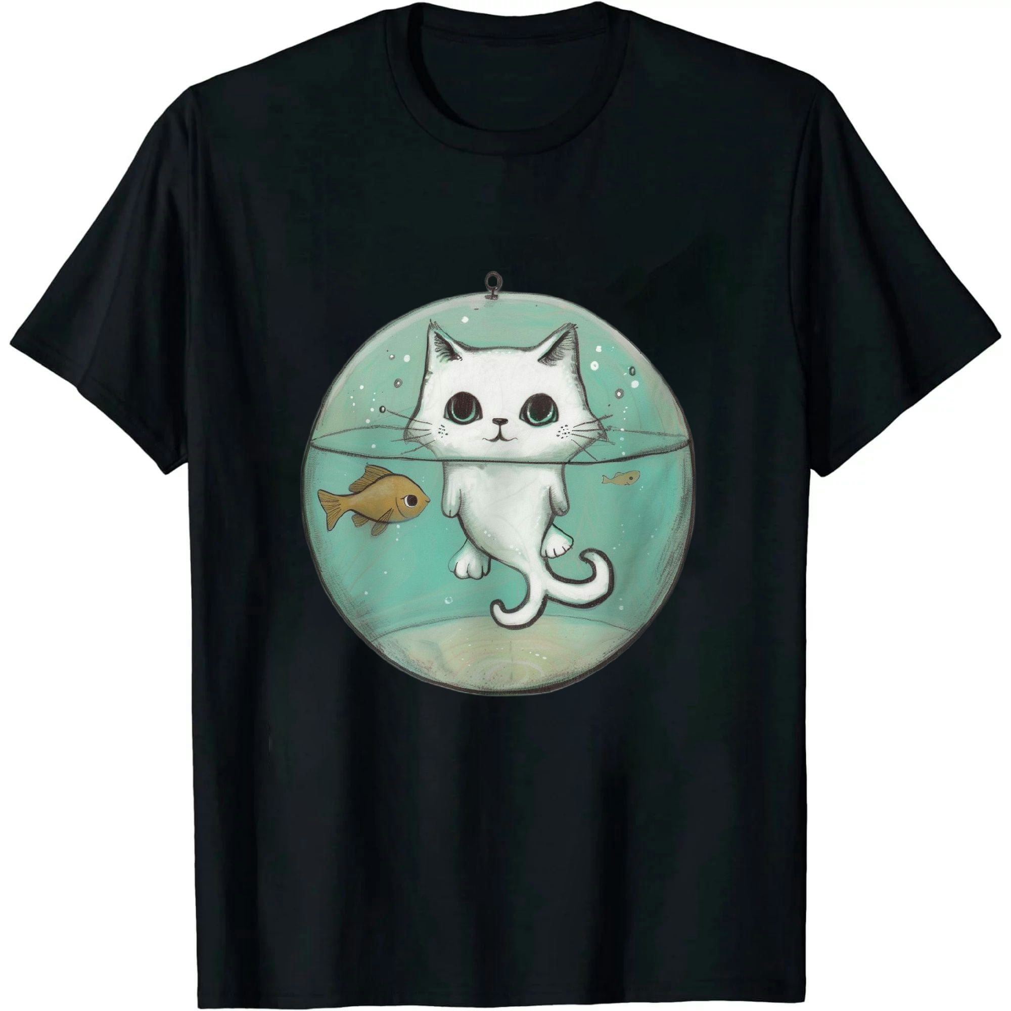 GOSMITH Pisces Star Sign Feline design Cute, Funny Kitty Zodiac Cat T ...