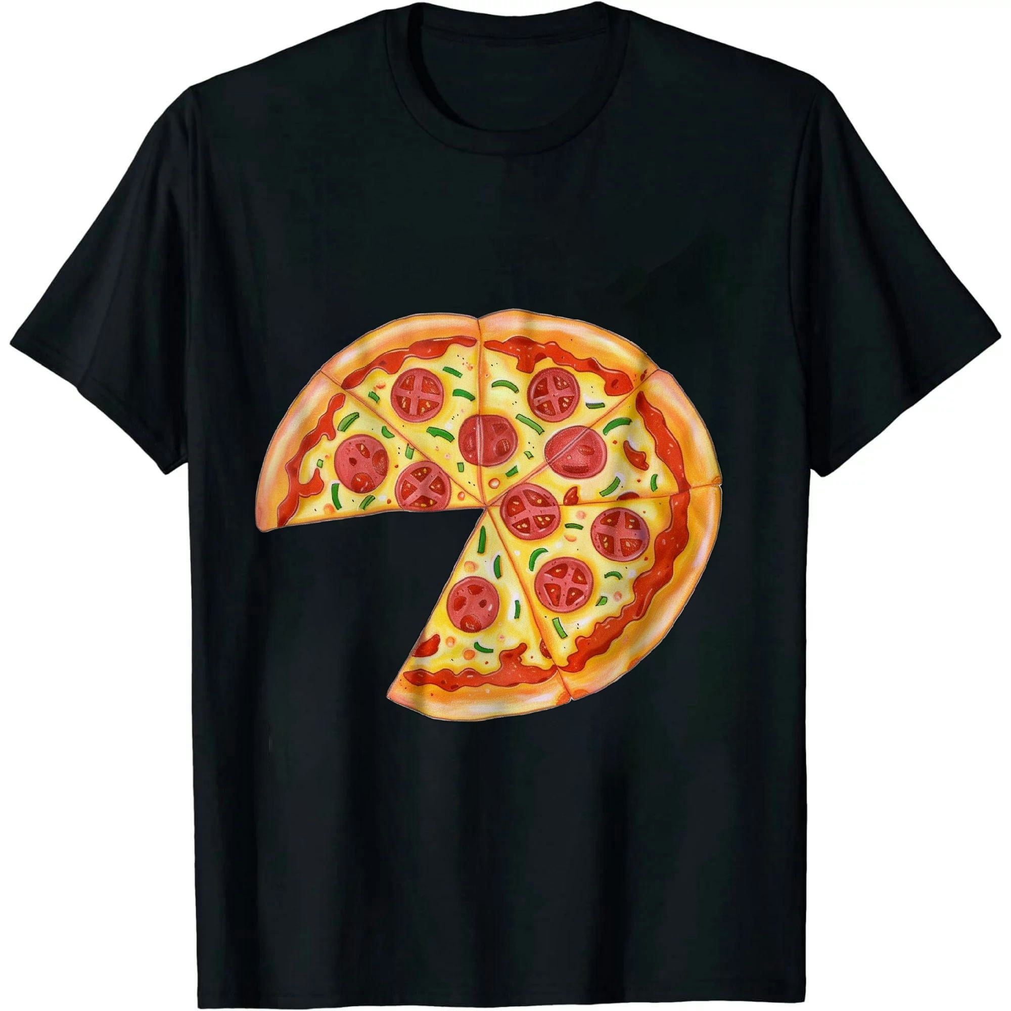 GOSMITH Pizza Missing A Slice Matching Set Couple Family TShirt T-Shirt ...