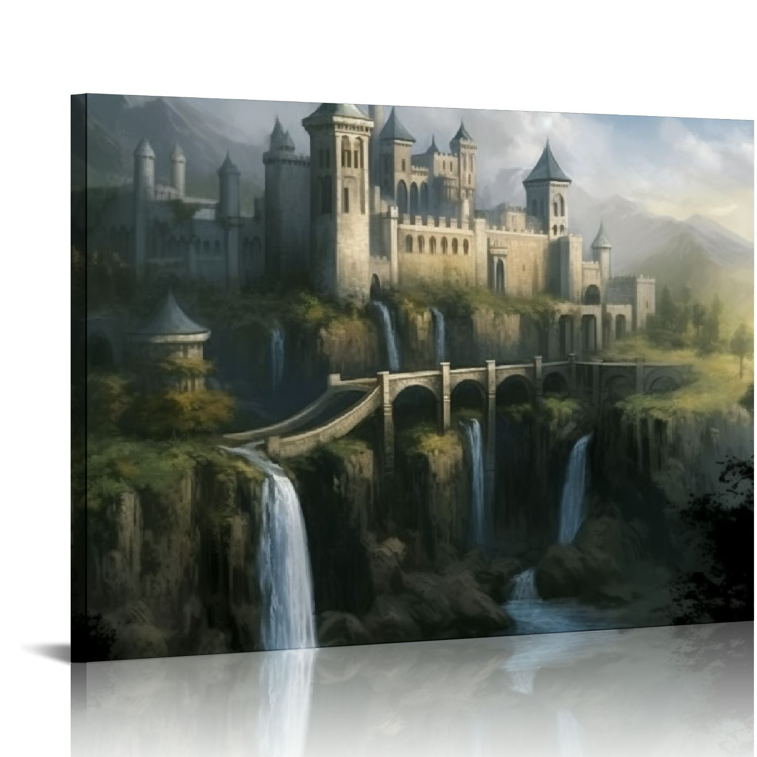 GOSMITH Posters for Room Aesthetic Old Castles Medieval Art Landscape ...