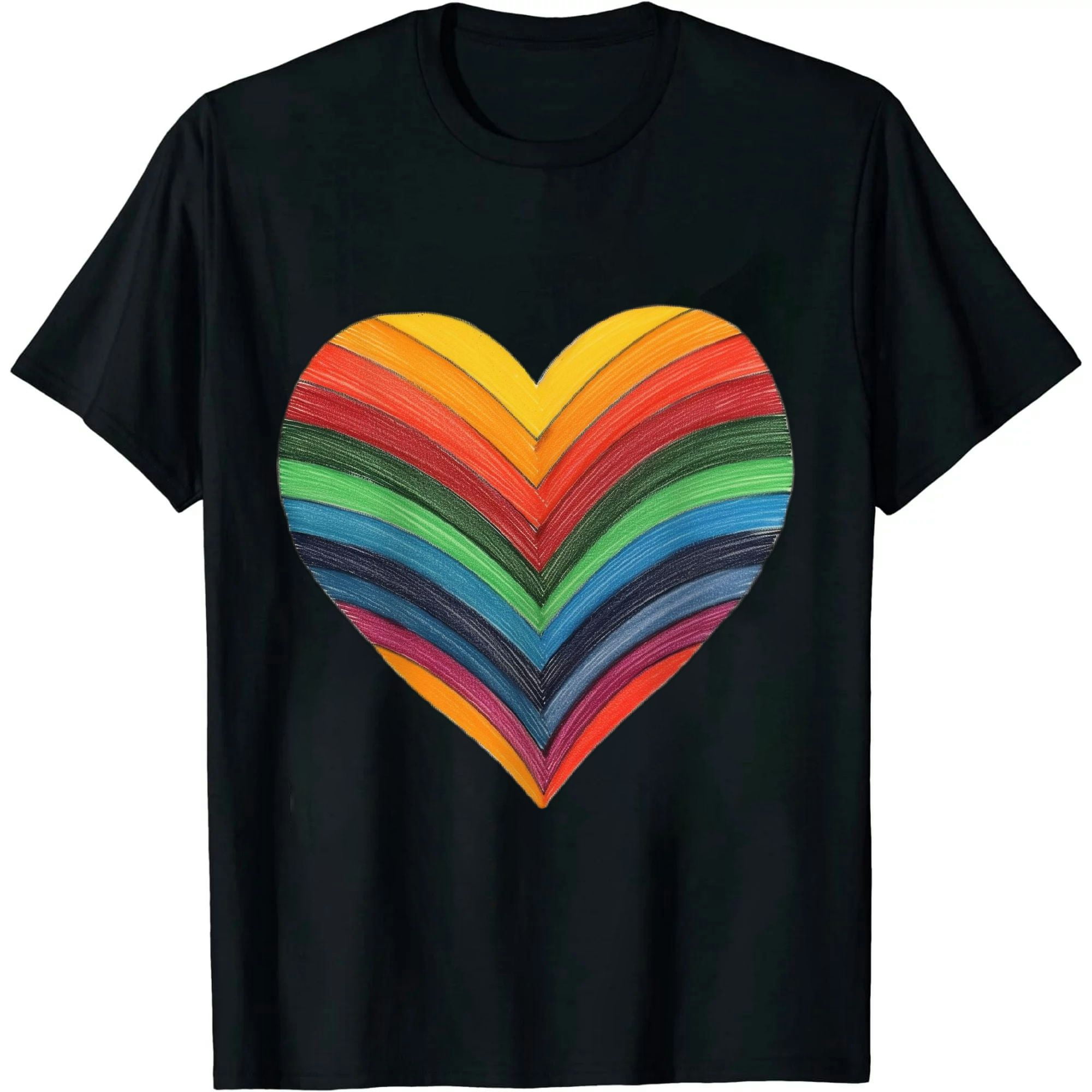 Leisuo Pride Shirts for Women Rainbows Graphic T-Shirt Pride Tshirts ...