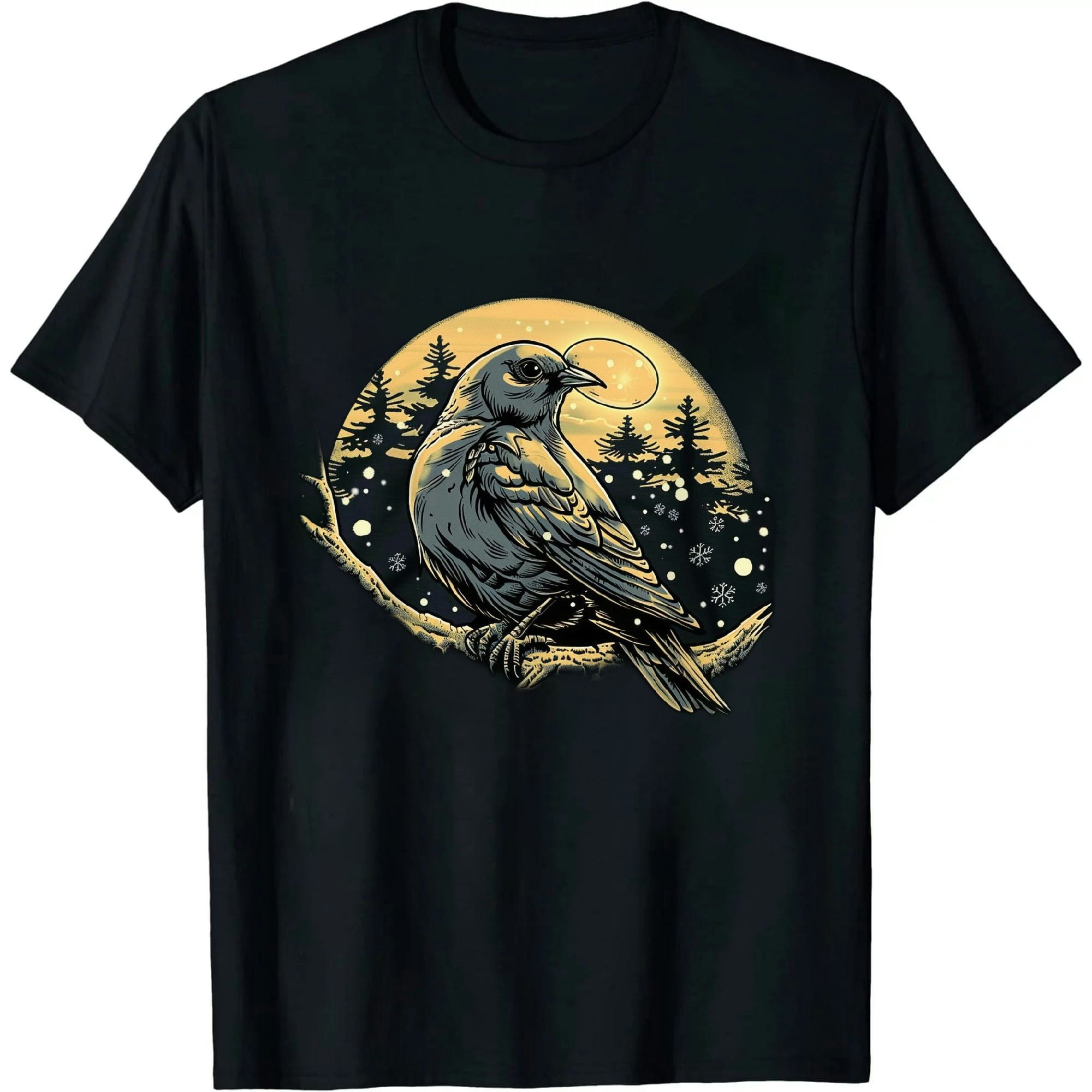 GOSMITH Retro Style Mourning Dove T-Shirt - Walmart.com