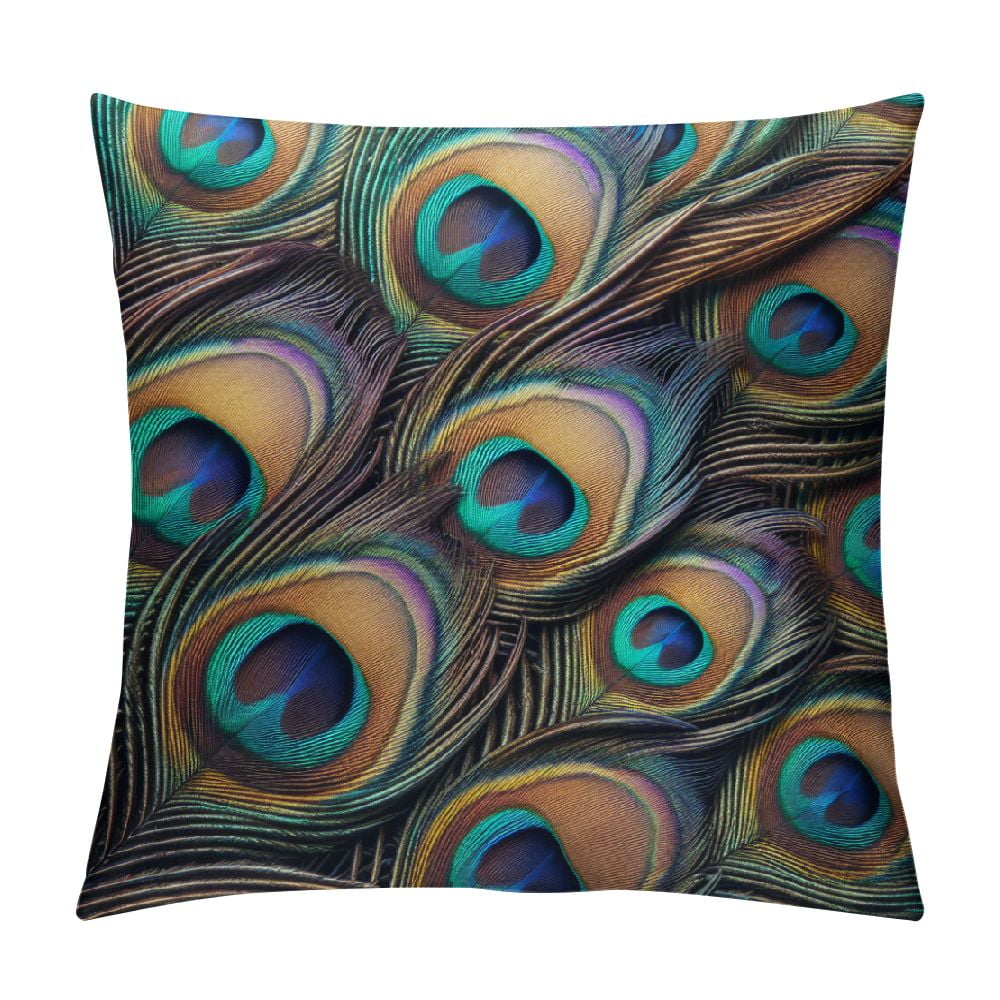 Leisuo case for Hair and Skin , Peacock Bird Feather Pillowcase Cases ...