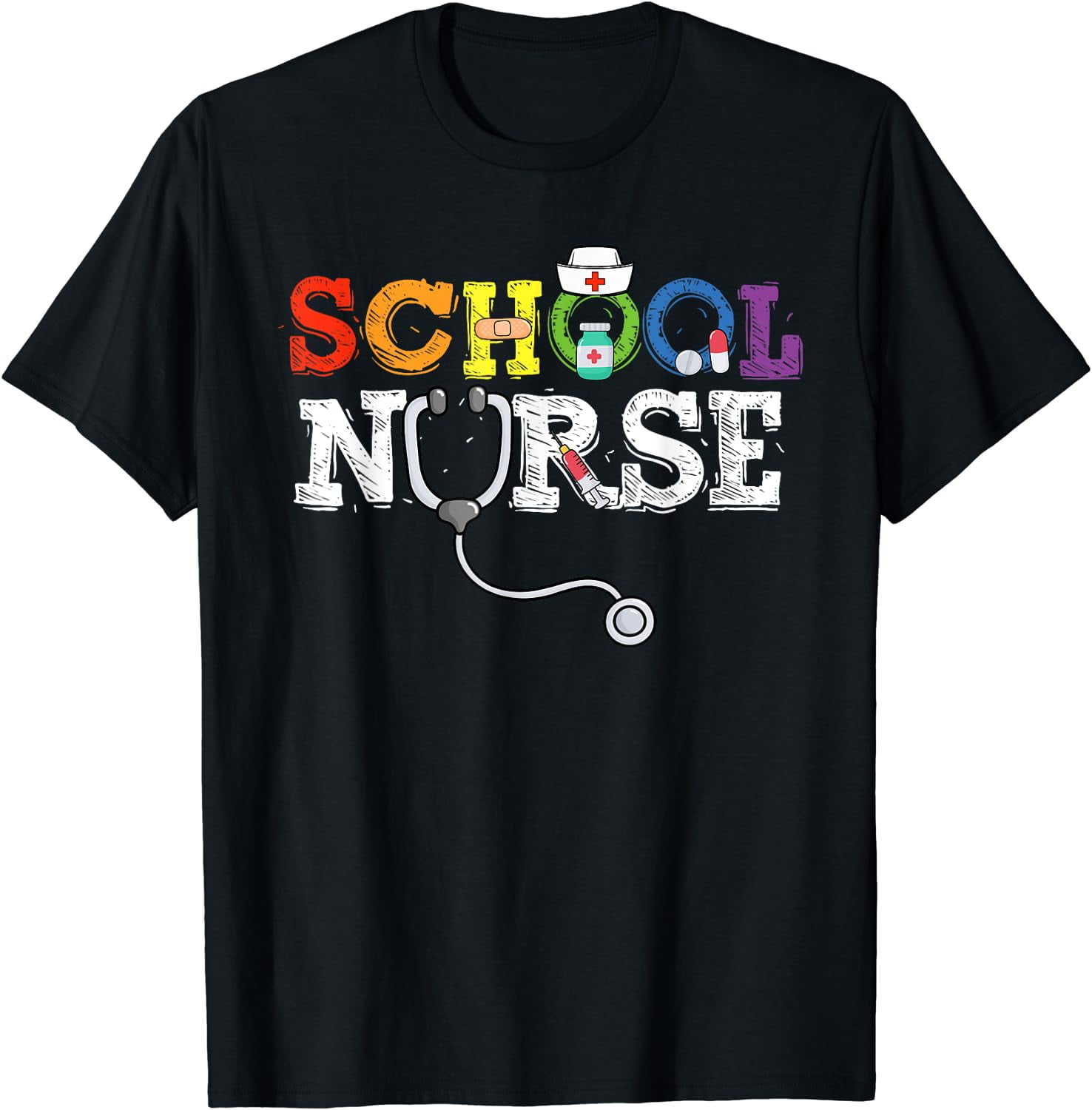 GOSMITH School Nurse Back To School Registered Nursing Week RN Nurse T ...